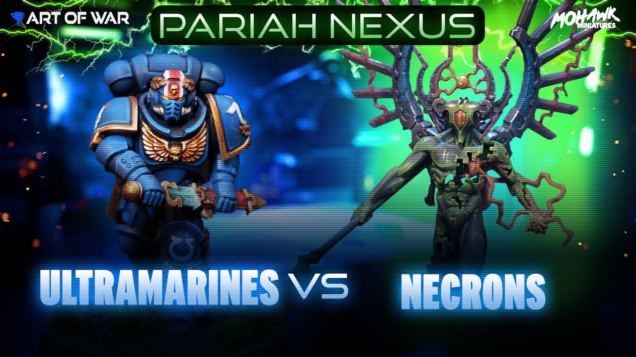 Ultramarines Stormlance vs Necrons Starshatter Arsenal Battle Report ...