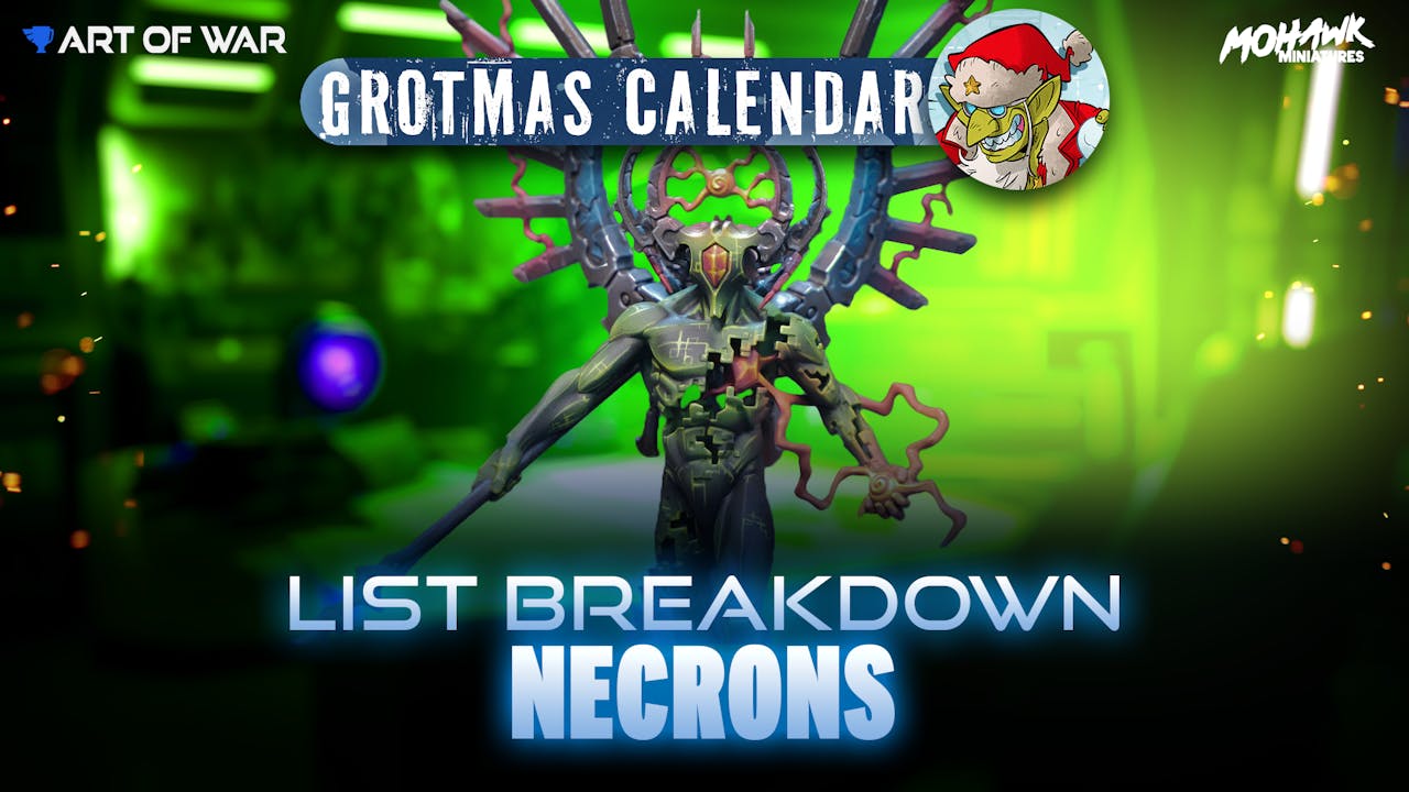 Starshatter Arsenal Necrons Analysis and List - Grotmas 2024 - The War Room