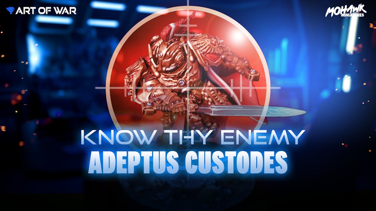 Know Thy Enemy - Adeptus Custodes - Shield Host - Adeptus Custodes ...