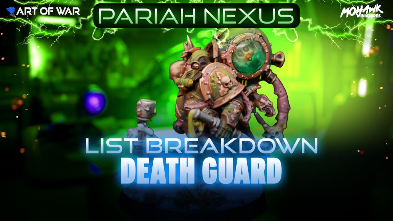 Codex Death Guard List Breakdown - Champions of Contagion - The War Room