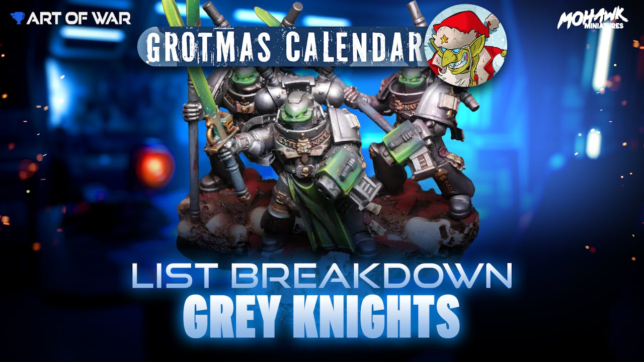 Grey Knight Warpbane Task Force List Breakdown - Grotmas 2024 - The War ...