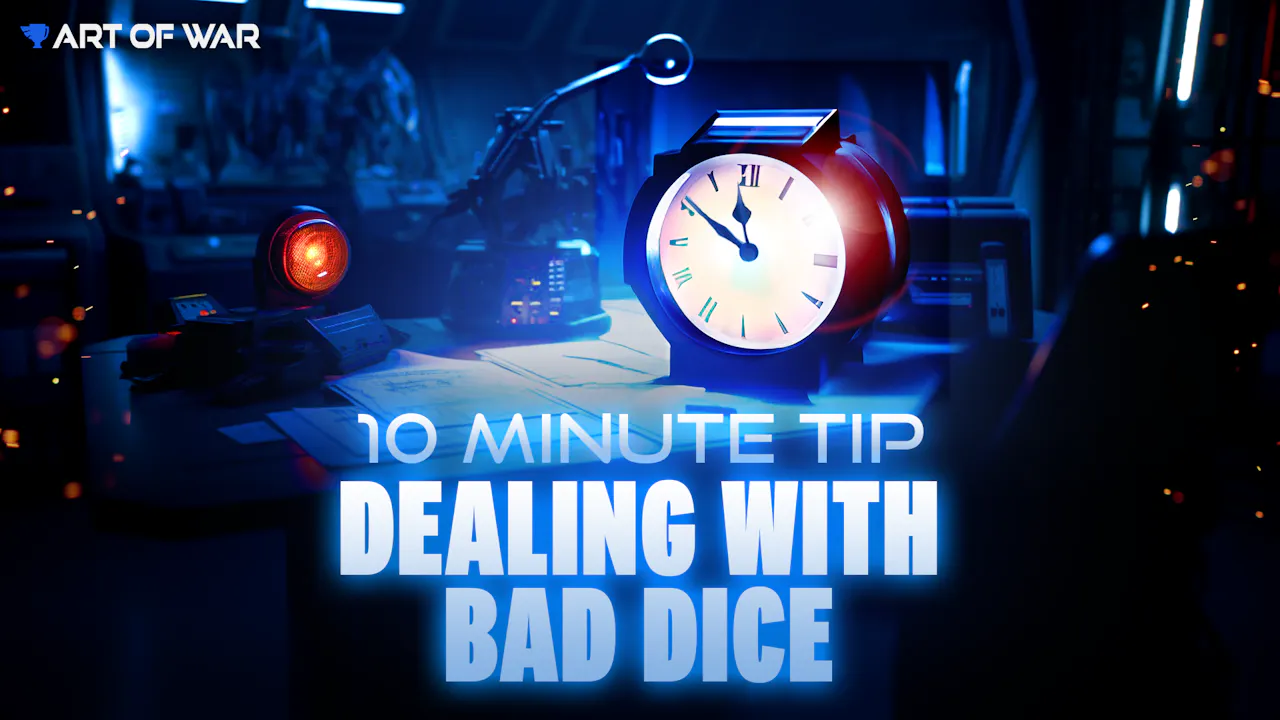 10 Minute Tip - Dealing with Bad Dice - 10 Minute Tips - The War Room