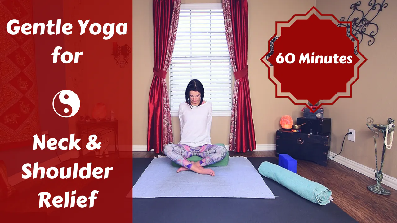 Restorative Yoga for Neck & Shoulder Pain & Tension Relief - YRS Self ...