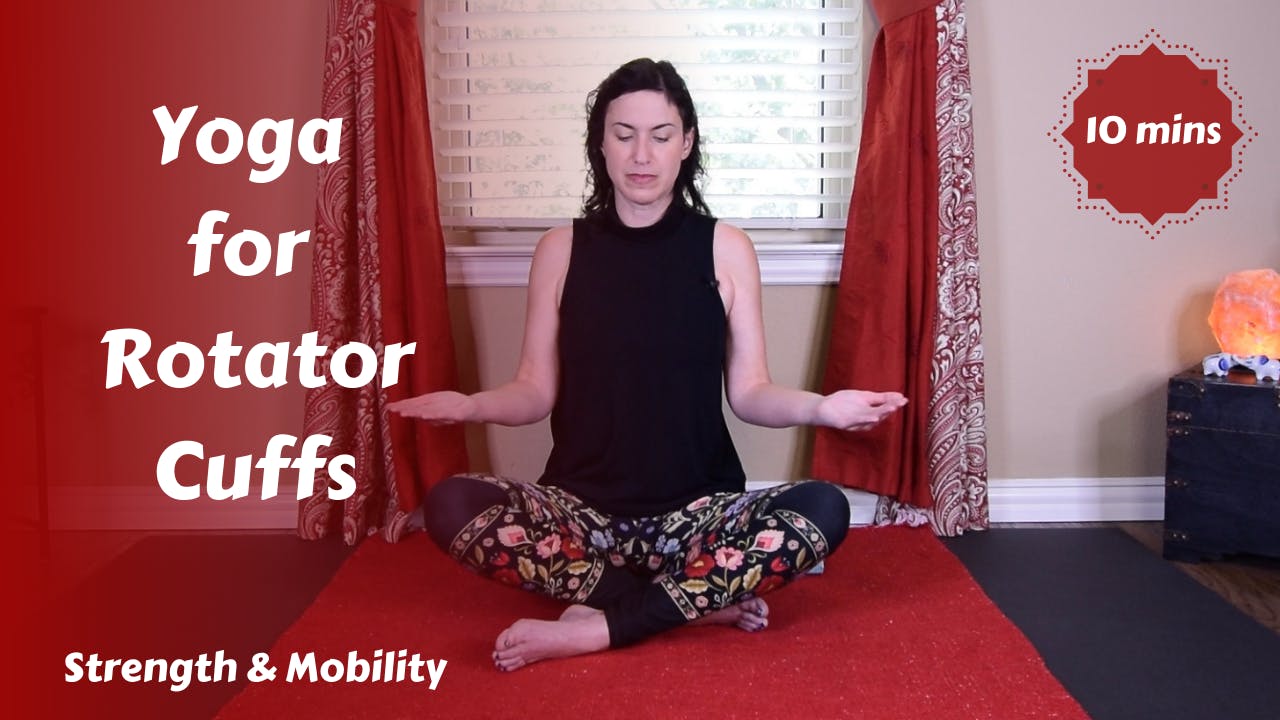 Yoga Stretches for Rotator Cuff Strength & Mobility - YRS Self Care Circle