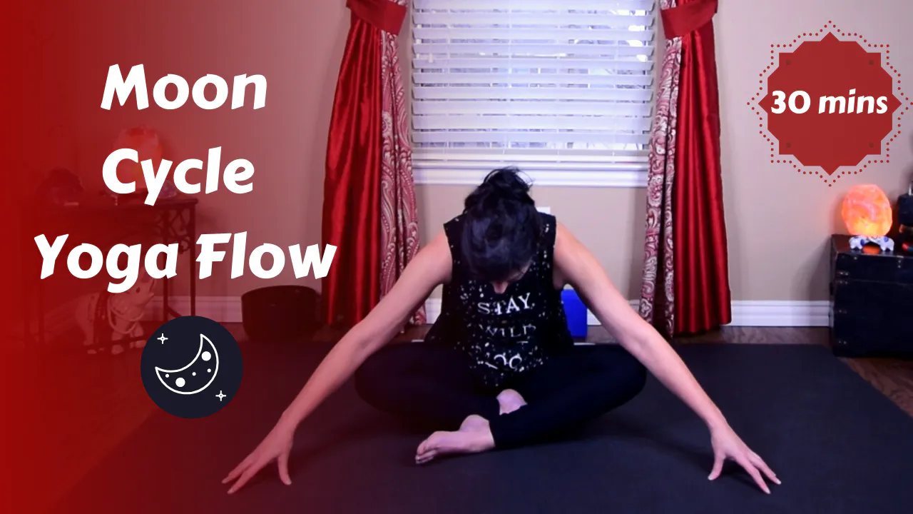 Moon Cycle Flow Yoga | Full Body Flow | Sacral Chakra - YRS Self Care ...