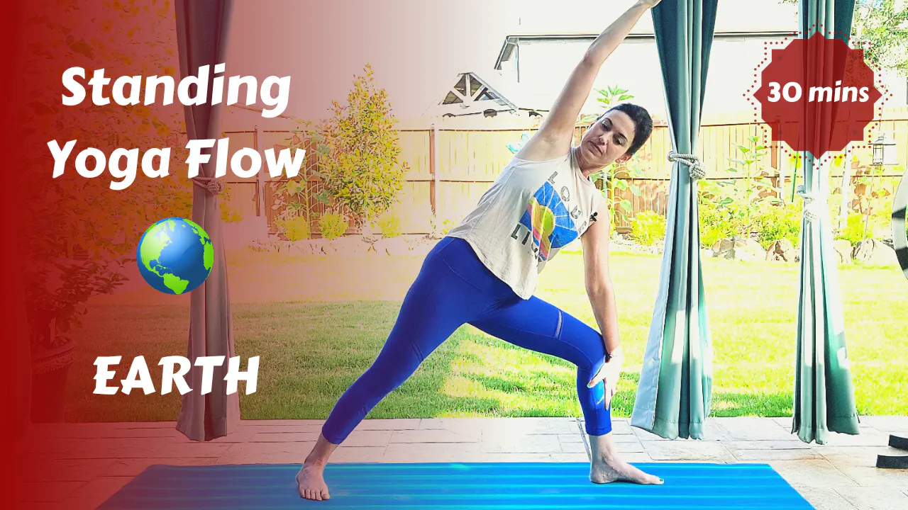 Standing Yoga Flow | Earth Element - Mindful Yoga - YRS Self Care Circle