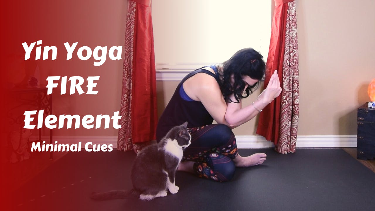 Minimal Cues Yin Yoga | FIRE | Vitality & Passion - Yin Yoga - YRS Self Care Circle