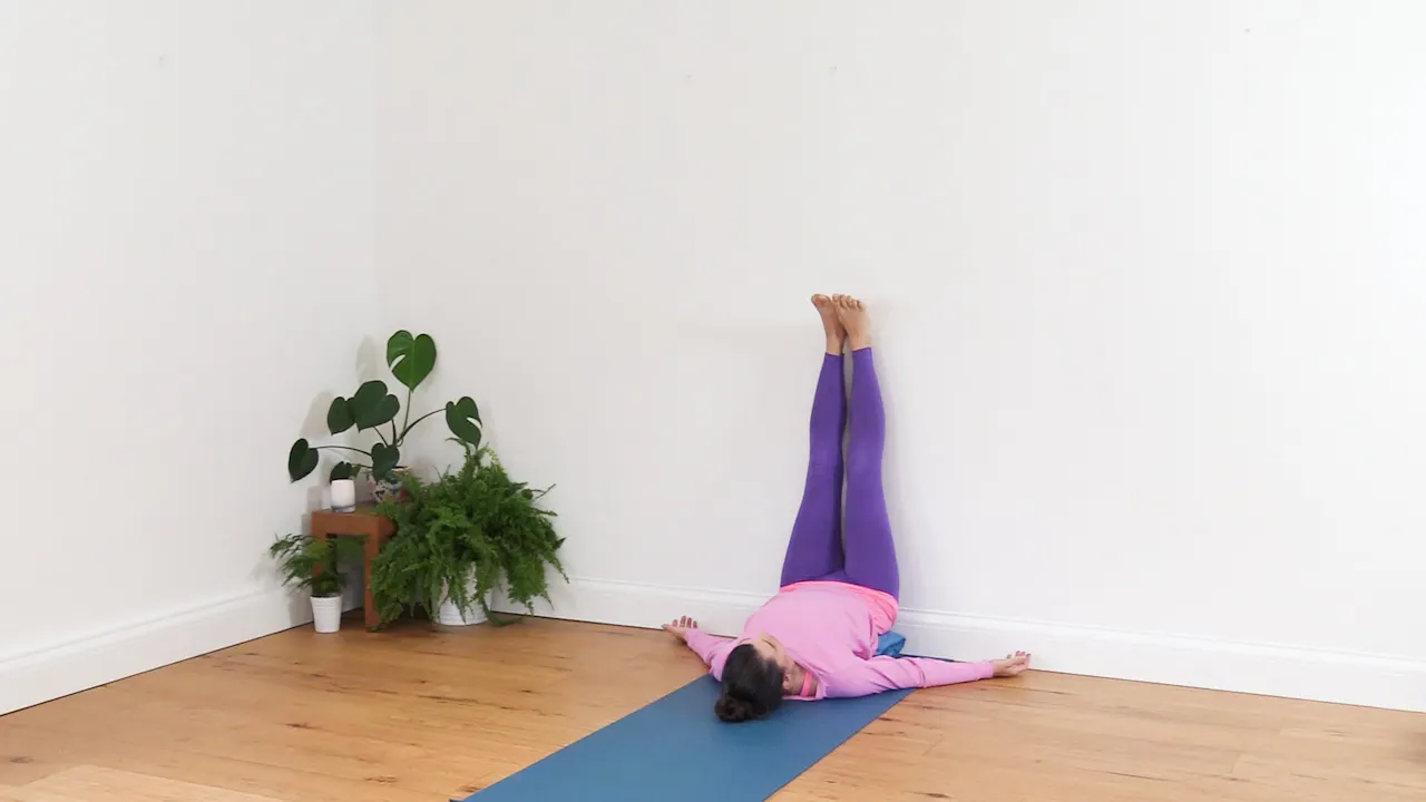 Legs-up-the-Wall Pose and Variations - 1-20 Minutes - Thrive Yoga