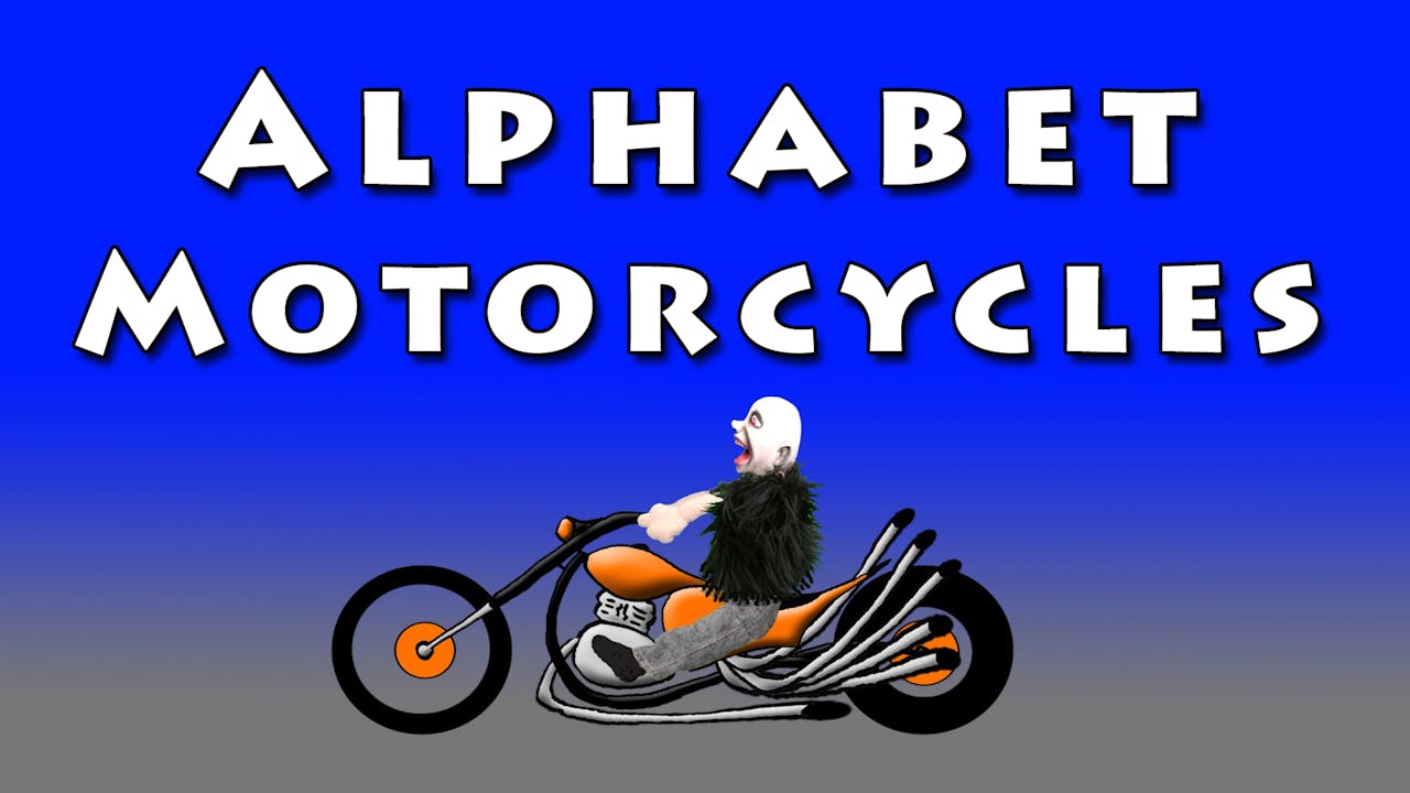 Alphabet Motorcycles - Alphabets - Vids4Kids.tv