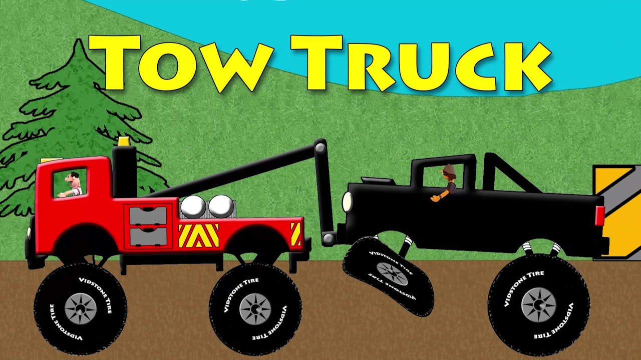 Tow Truck Colors - Colors - Vids4Kids.tv