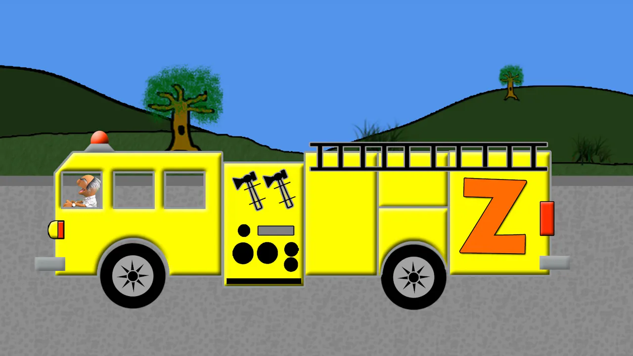 Alphabet Fire Truck - Alphabets - Vids4Kids.tv