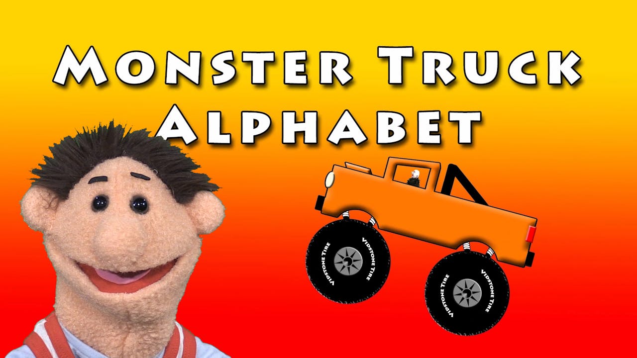 Monster Truck Alphabet - Alphabets - Vids4Kids.tv
