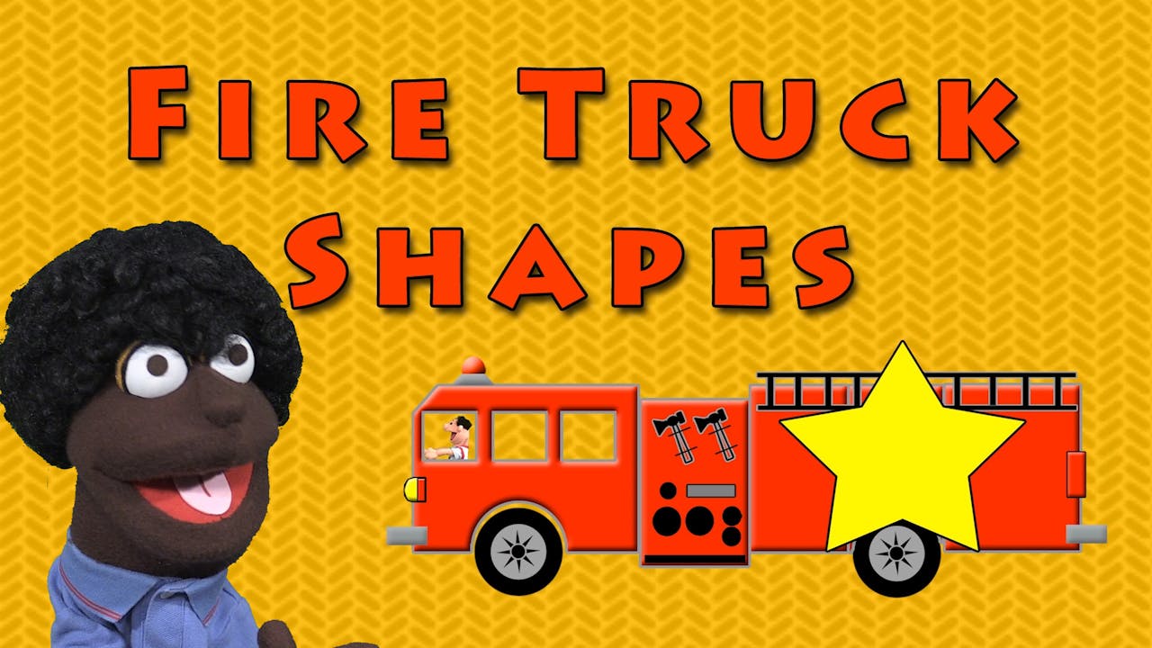 Fire Truck Shapes - Shapes - Vids4Kids.tv