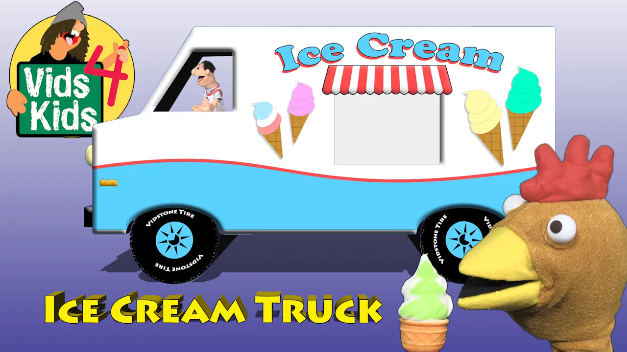Ice Cream Truck - Read and Spell - Vids4Kids.tv