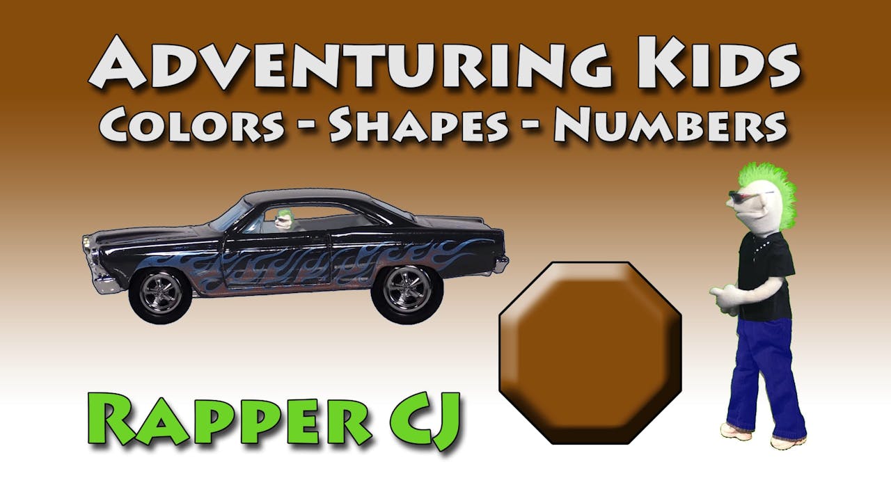 Adventuring Kids Rapper CJ - Shapes - Vids4Kids.tv