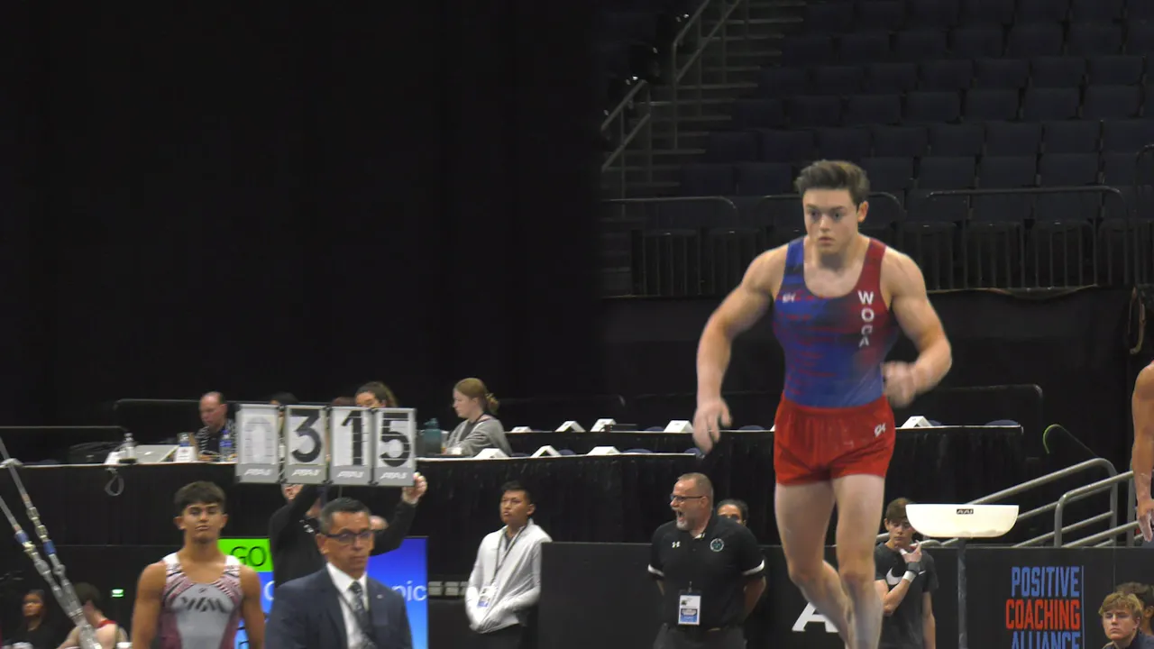 David Shamah - Floor Exercise - 2022 OOFOS U.S. Gymnastics ...