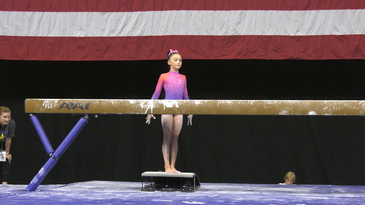 Aaliyah Campos - Balance Beam - 2022 Hopes Championships - FlipNow