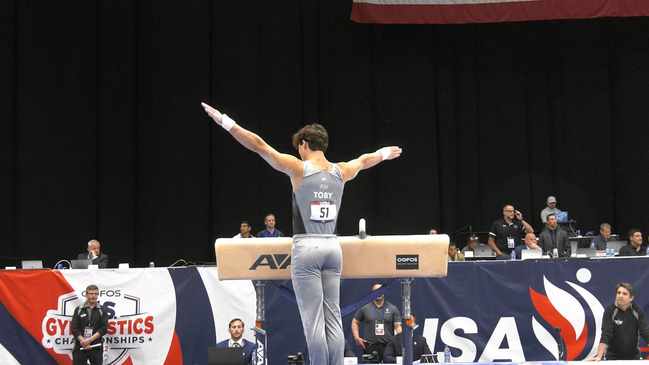 Toby Liang - Pommel Horse - 2022 OOFOS Championships - Sr Men Day 2 ...