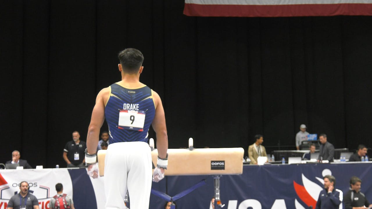 Isaiah Drake - Pommel Horse - 2022 OOFOS Championships - Sr Men Day 2 ...