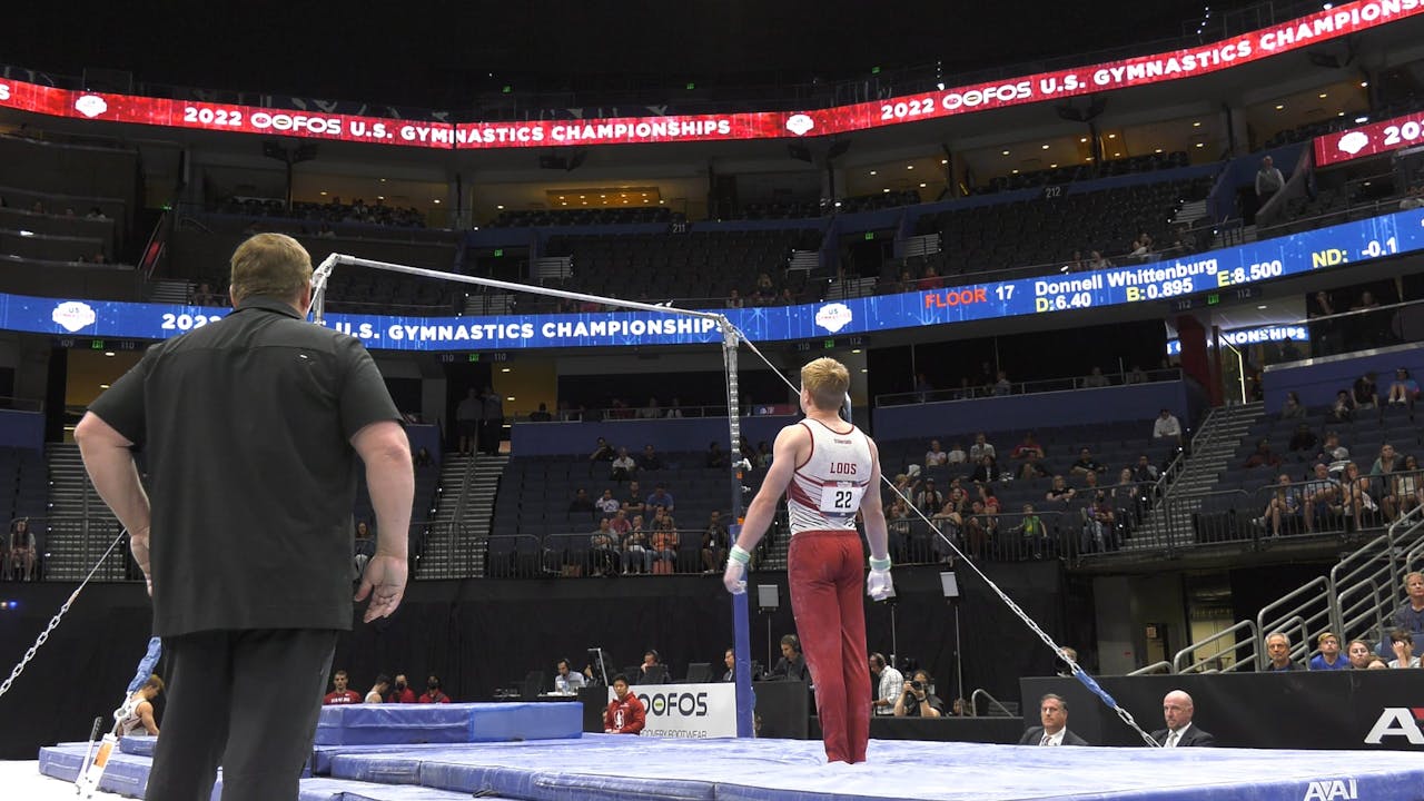 Riley Loos - High Bar - 2022 OOFOS Championships - Sr Men Day 2 - 2022 ...