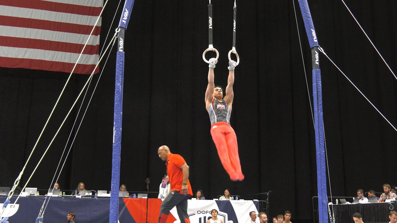 Kameron Nelson - Still Rings - 2022 OOFOS Championships - Sr Men Day 1 ...
