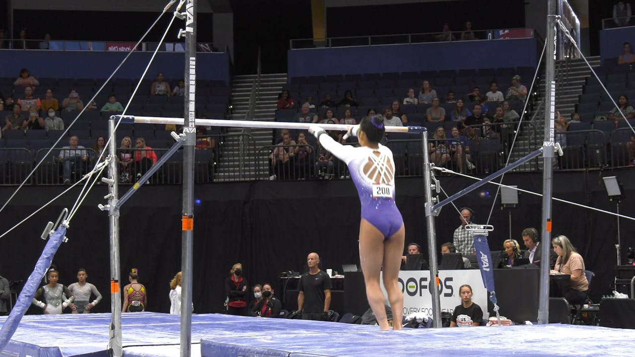 Katelyn Jong - Uneven Bars - 2022 OOFOS Championships - Sr Women Day 1 ...