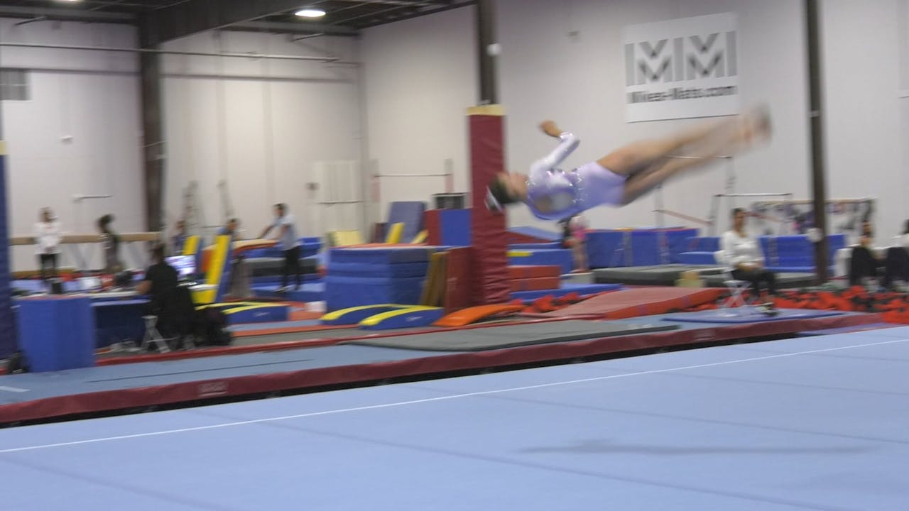 Paisley Davis - Floor Exercise - 2022 Hopes Classic - 13-14 Age Group ...