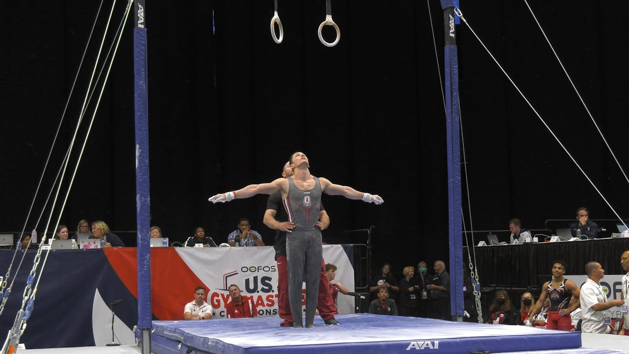 Evan Hymanson - Still Rings - 2022 OOFOS Championships - Sr Men Day 2 ...