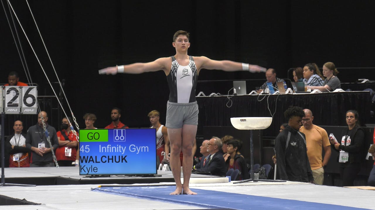 Michael Scheiner - Vault - 2022 OOFOS U.S. Championships - Junior Men ...