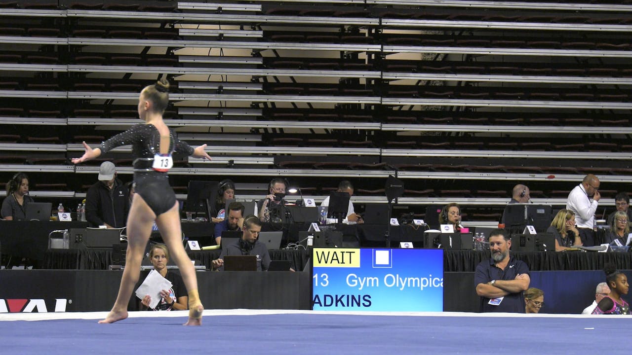Iyla Adkins - Floor Exercise - 2022 Hopes Championships - 2022 Hopes ...