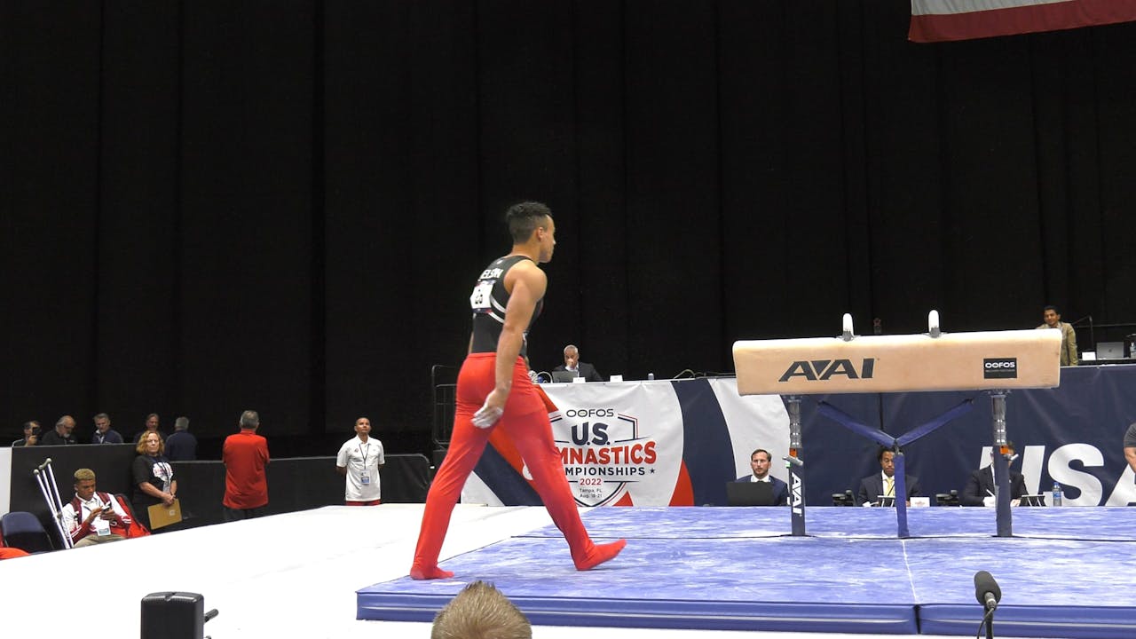 Kameron Nelson - Pommel Horse - 2022 OOFOS Championships - Sr Men Day 2 ...