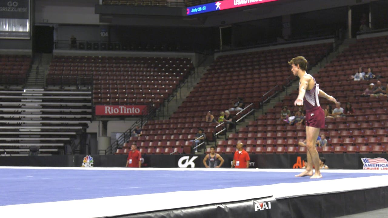 Austin Padgett - Floor Exercise - 2022 U.S. Classic – Men Session 2 ...