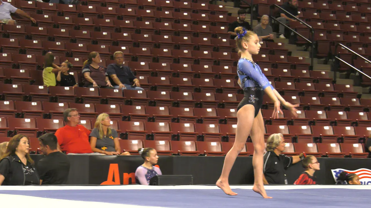 Ellie Mayer - Floor Exercise - 2022 Hopes Championships - 2022 Hopes ...