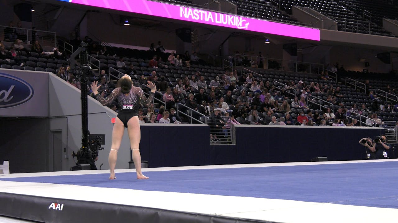 Gwen Fink - Floor Exercise - 2022 Nastia Liukin Cup - FlipNow
