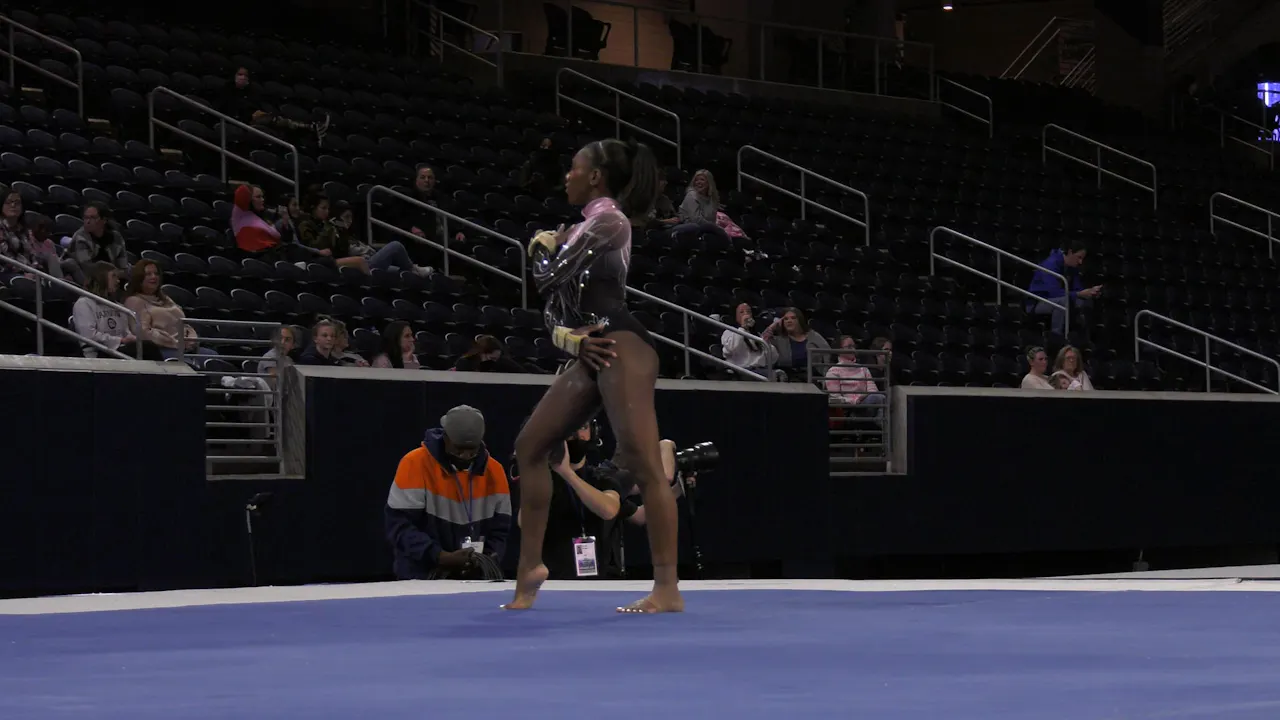 Jaydah Battle - Floor Exercise - 2022 Nastia Liukin Cup - FlipNow