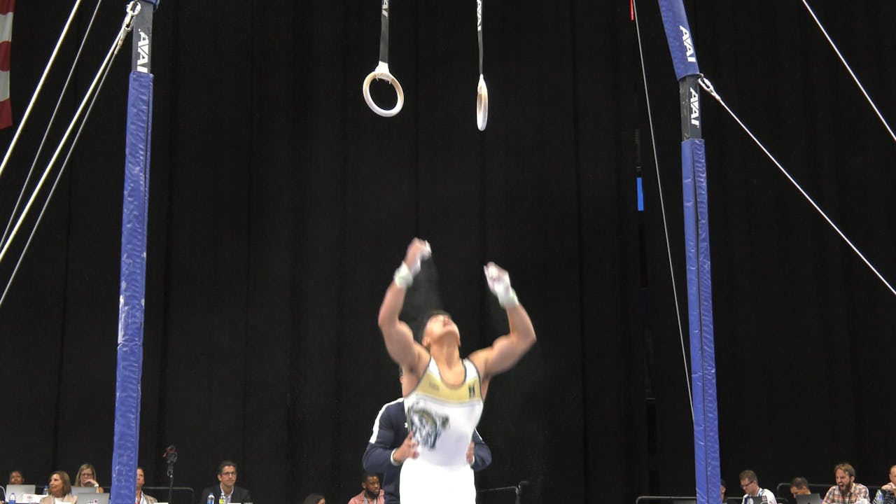 Isaiah Drake - Still Rings - 2022 OOFOS Championships - Sr Men Day 1 ...