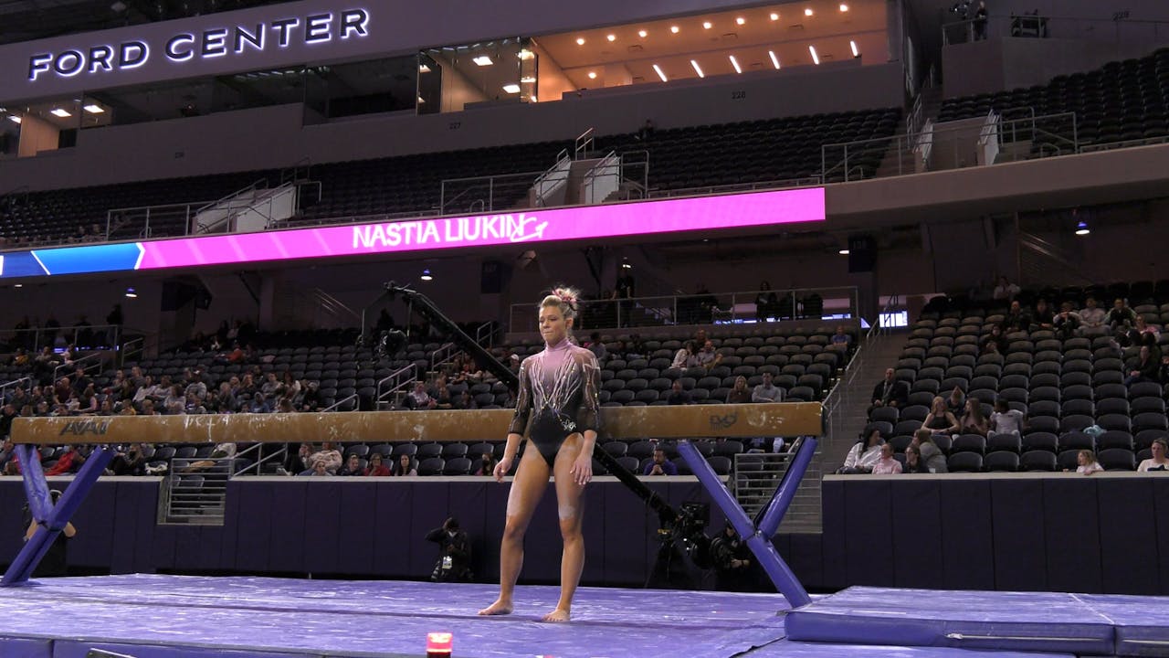 Avery Neff - Balance Beam - 2022 Nastia Liukin Cup - FlipNow