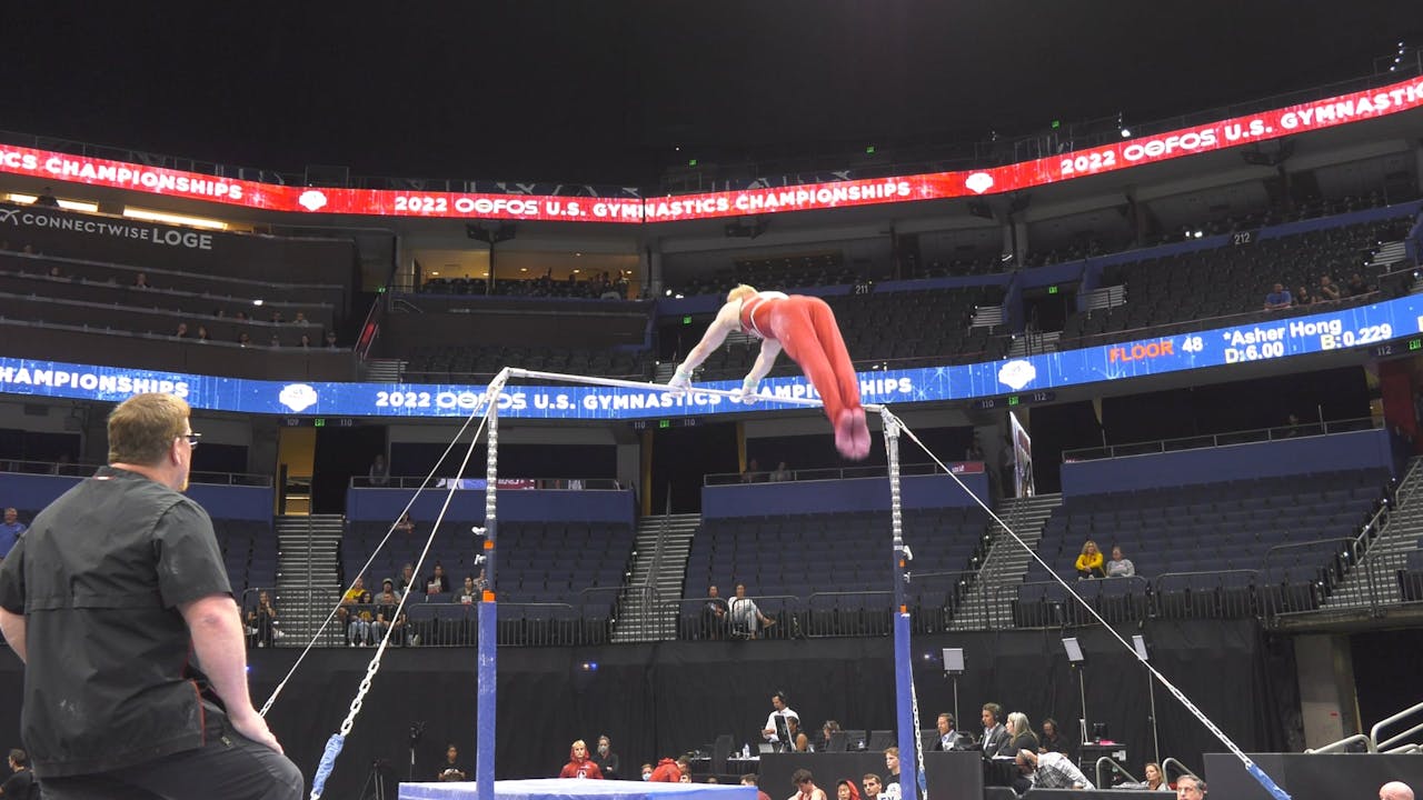 Riley Loos - High Bar - 2022 OOFOS Championships - Sr Men Day 1 - FlipNow
