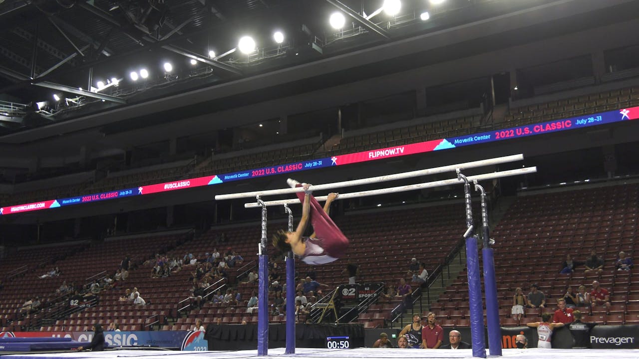 Austin Padgett - Parallel Bars - 2022 U.S. Classic – Men Session 2 ...