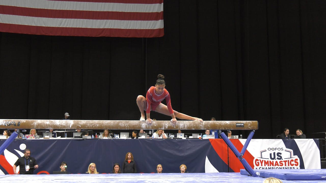 Michelle Pineda - Balance Beam - 2022 OOFOS Championships - Jr Women ...