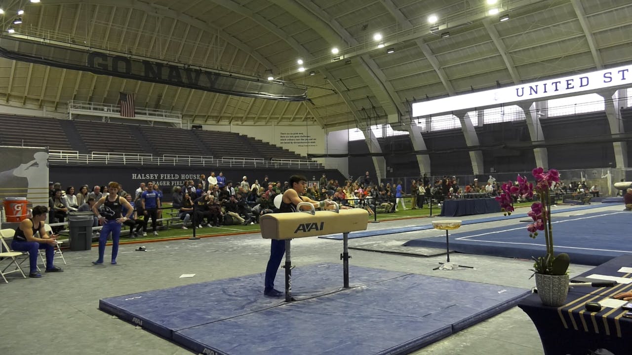 Oliver Zavel - Pommel Horse - 2022 USAG Men's Collegiate - Day 1 - 2022 ...