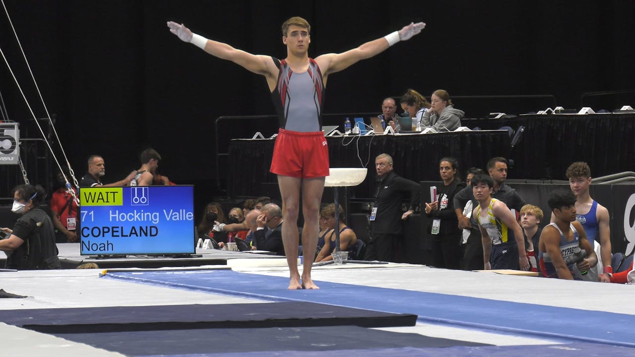 Jared Fry - Vault - 2022 OOFOS U.S. Championships - Junior Men Day 1 ...
