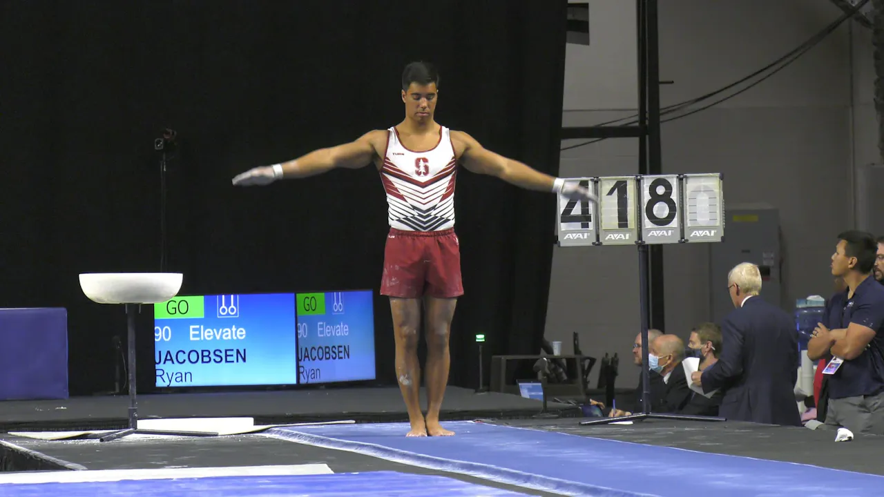 Jeremy Bischoff - Vault - 2022 U.S. Classic – Men Session 1 - FlipNow