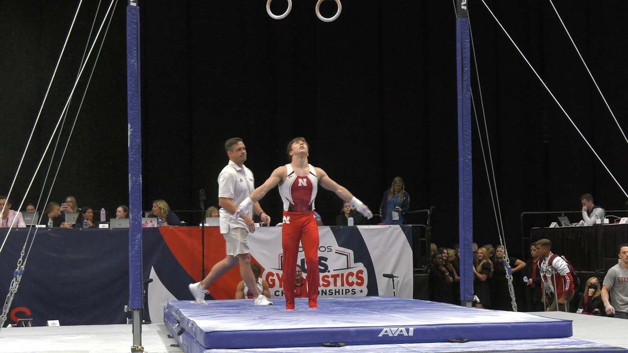 Asher Cohen - Still Rings - 2022 OOFOS Championships - Sr Men Day 2 ...