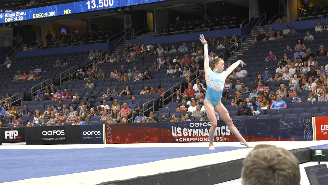 Norah Christian - Floor Exercise - 2022 OOFOS Championships - Jr Women ...