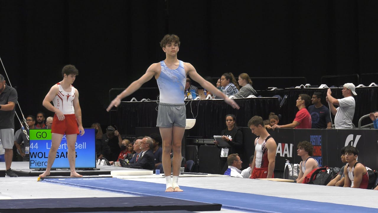 Dylan Shepard - Vault - 2022 OOFOS U.S. Championships - Junior Men Day ...