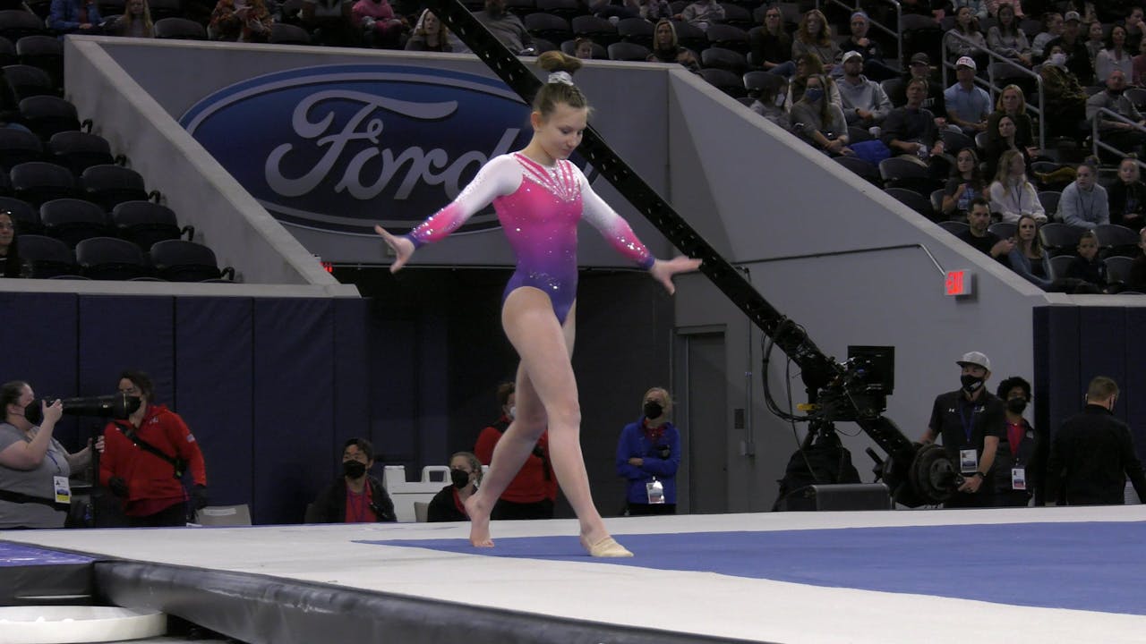 Ashlee Sullivan - Floor Exercise - 2022 Winter Cup - Senior Women - FlipNow