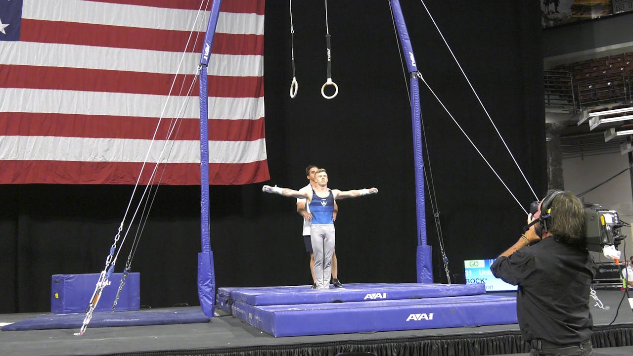 Cameron Bock - Still Rings - 2022 U.S. Classic – Men Session 1 - 2022 U ...