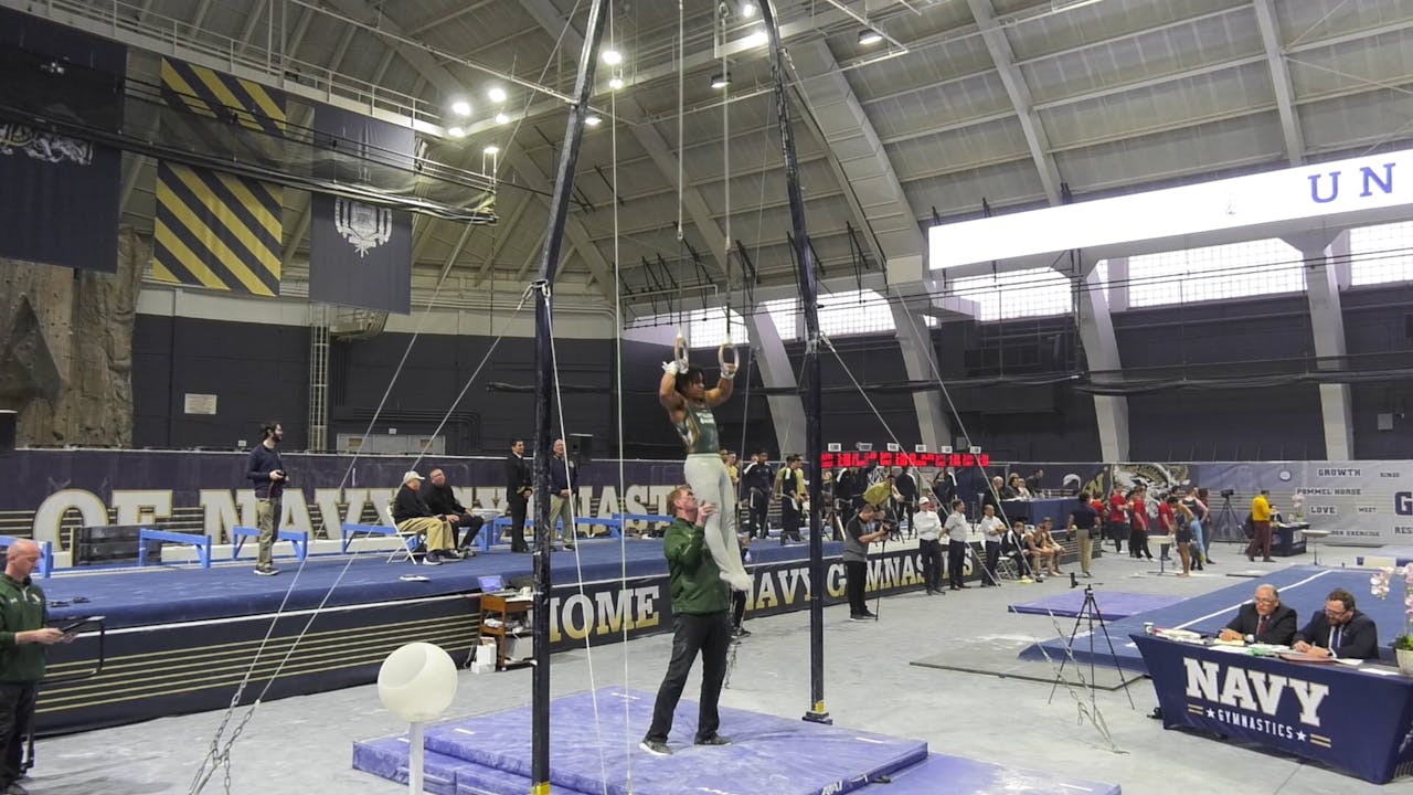 Ahmir Postell - Still Rings - 2022 USAG Men's Collegiate - Day 1 - 2022 ...