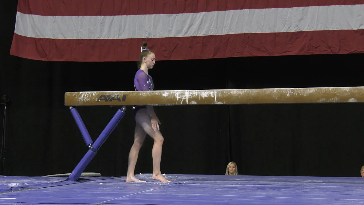 Norah Christian - Balance Beam - 2022 U.S. Classic - Junior Session 2 ...